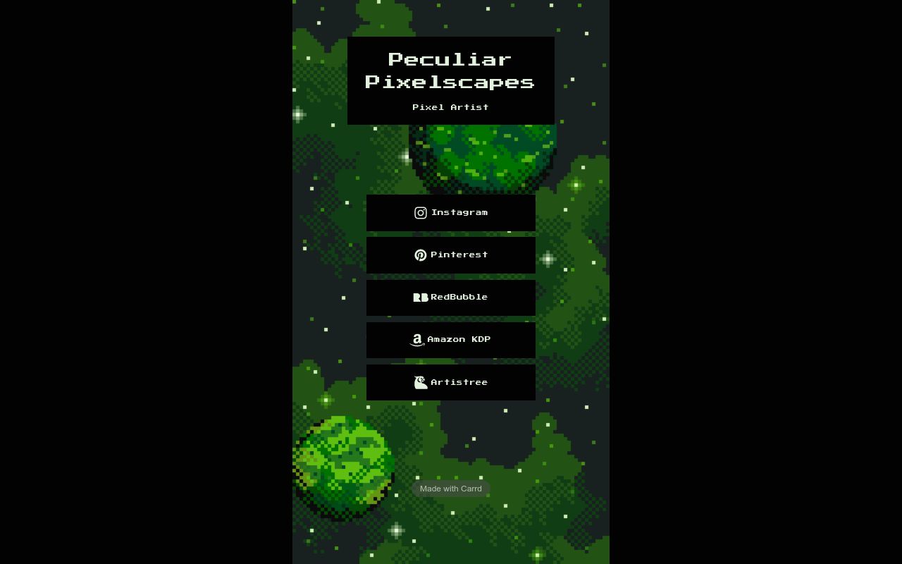 Peculiar Pixelscapes